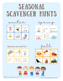 Seasonal Scavenger Hunts – Nature Play Studio
